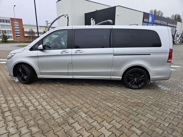 Pelēks Mercedes-Benz V 250 2018 Šauļi, ar dzinēja tilpumu 2.10 L un nobraukumu 322 tūkst. km par 29900 €, foto 4 vietnē AUTOMOTO.COM.LV