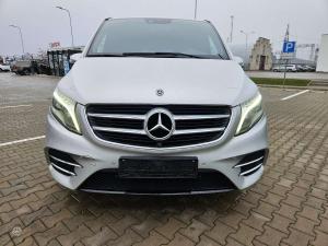 Grey Mercedes-Benz V 250 2018 in Siauliai, with an engine capacity of 2.10 L and mileage of 322 thousand km for 29900 €, photo 7 on AUTOMOTO.COM.LV