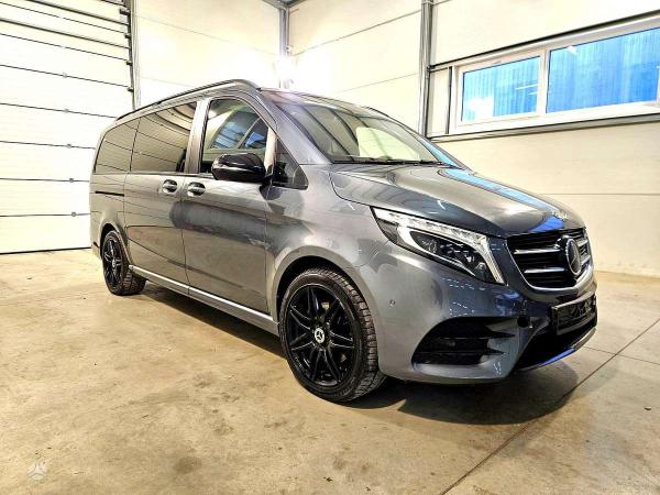 Pelēks Mercedes-Benz V 250 2019 Marijampole, ar dzinēja tilpumu 2.14 L un nobraukumu 317 tūkst. km par 27709 €, foto 3 vietnē AUTOMOTO.COM.LV