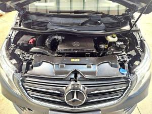 Grey Mercedes-Benz V 250 2019 in Marijampole, with an engine capacity of 2.14 L and mileage of 317 thousand km for 27709 €, photo 14 on AUTOMOTO.COM.LV