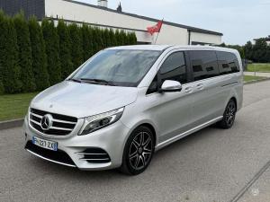 Grey Mercedes-Benz V 250 2019 in Vilnius, with an engine capacity of 2.20 L and mileage of 281 thousand km for 26300 €, photo  on AUTOMOTO.COM.LV
