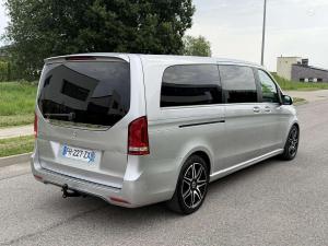 Grey Mercedes-Benz V 250 2019 in Vilnius, with an engine capacity of 2.20 L and mileage of 281 thousand km for 26300 €, photo 3 on AUTOMOTO.COM.LV