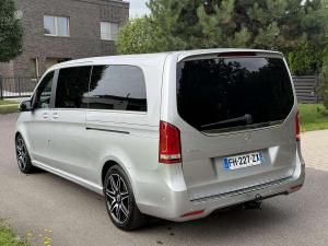 Grey Mercedes-Benz V 250 2019 in Vilnius, with an engine capacity of 2.20 L and mileage of 281 thousand km for 26300 €, photo 5 on AUTOMOTO.COM.LV