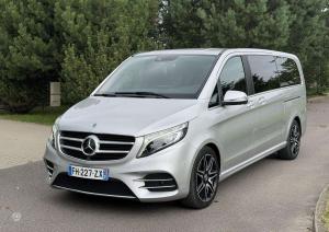 Grey Mercedes-Benz V 250 2019 in Vilnius, with an engine capacity of 2.20 L and mileage of 281 thousand km for 26300 €, photo 8 on AUTOMOTO.COM.LV