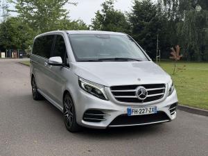 Grey Mercedes-Benz V 250 2019 in Vilnius, with an engine capacity of 2.20 L and mileage of 281 thousand km for 26300 €, photo 10 on AUTOMOTO.COM.LV