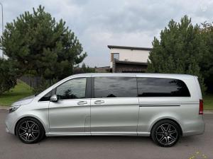 Grey Mercedes-Benz V 250 2019 in Vilnius, with an engine capacity of 2.20 L and mileage of 281 thousand km for 26300 €, photo 13 on AUTOMOTO.COM.LV