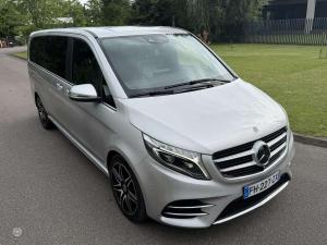 Grey Mercedes-Benz V 250 2019 in Vilnius, with an engine capacity of 2.20 L and mileage of 281 thousand km for 26300 €, photo 14 on AUTOMOTO.COM.LV