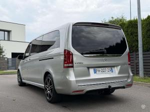 Grey Mercedes-Benz V 250 2019 in Vilnius, with an engine capacity of 2.20 L and mileage of 281 thousand km for 26300 €, photo 17 on AUTOMOTO.COM.LV