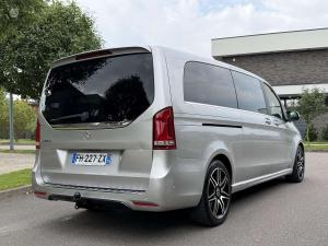 Grey Mercedes-Benz V 250 2019 in Vilnius, with an engine capacity of 2.20 L and mileage of 281 thousand km for 26300 €, photo 19 on AUTOMOTO.COM.LV