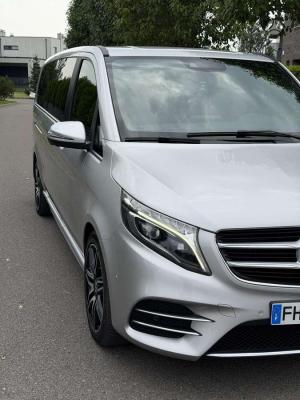 Grey Mercedes-Benz V 250 2019 in Vilnius, with an engine capacity of 2.20 L and mileage of 281 thousand km for 26300 €, photo 22 on AUTOMOTO.COM.LV
