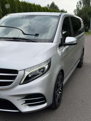 Grey Mercedes-Benz V 250 2019 in Vilnius, with an engine capacity of 2.20 L and mileage of 281 thousand km for 26300 €, photo 23 on AUTOMOTO.COM.LV