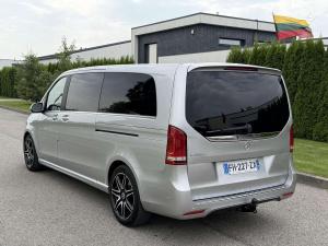Grey Mercedes-Benz V 250 2019 in Vilnius, with an engine capacity of 2.20 L and mileage of 281 thousand km for 26300 €, photo 25 on AUTOMOTO.COM.LV