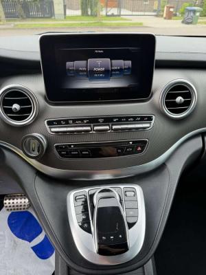 Grey Mercedes-Benz V 250 2019 in Vilnius, with an engine capacity of 2.20 L and mileage of 281 thousand km for 26300 €, photo 34 on AUTOMOTO.COM.LV