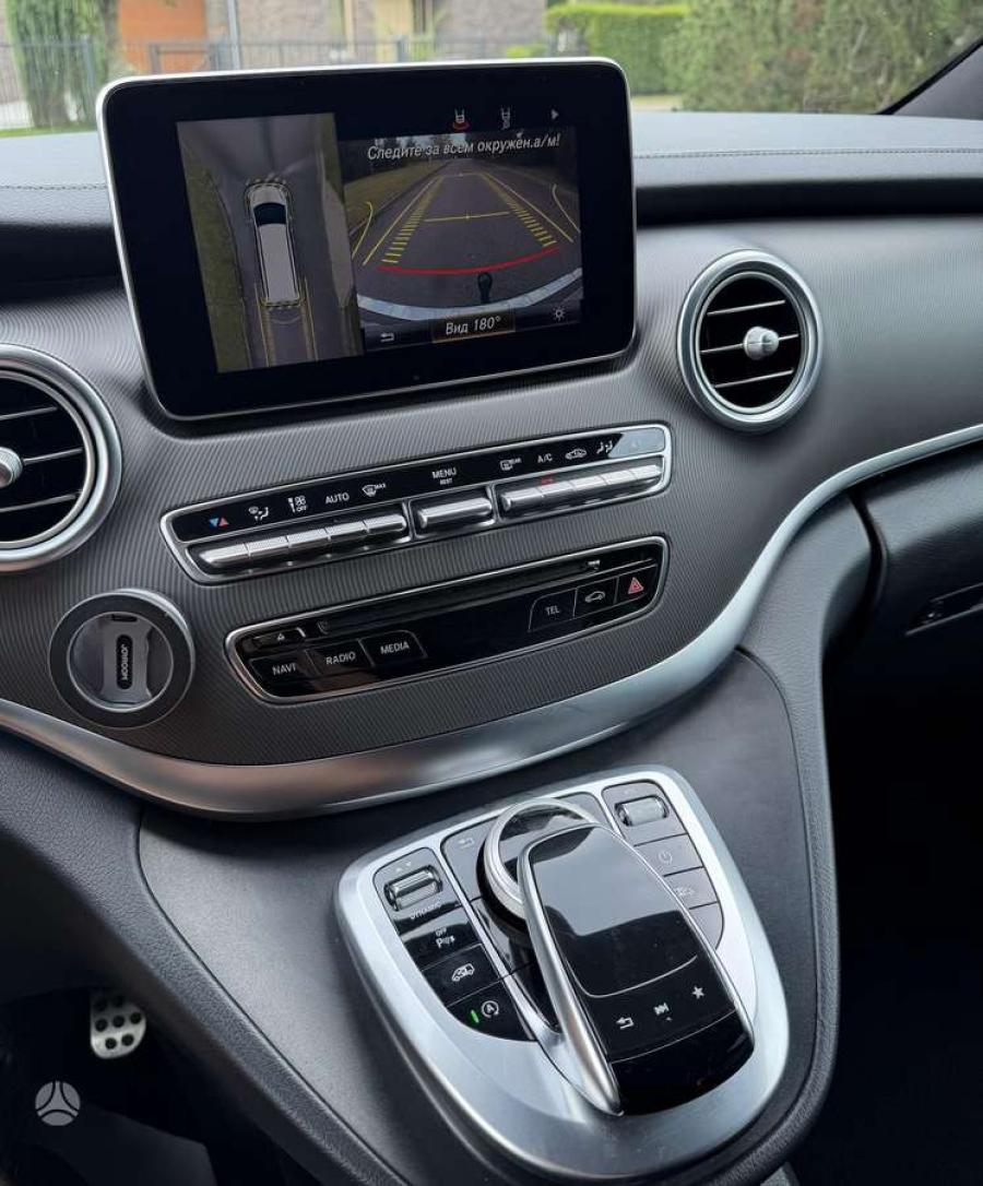 Grey Mercedes-Benz V 250 2019 in Vilnius, with an engine capacity of 2.20 L and mileage of 281 thousand km for 26300 €, photo 36 on AUTOMOTO.COM.LV