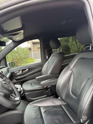 Grey Mercedes-Benz V 250 2019 in Vilnius, with an engine capacity of 2.20 L and mileage of 281 thousand km for 26300 €, photo 40 on AUTOMOTO.COM.LV
