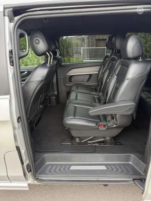 Grey Mercedes-Benz V 250 2019 in Vilnius, with an engine capacity of 2.20 L and mileage of 281 thousand km for 26300 €, photo 44 on AUTOMOTO.COM.LV