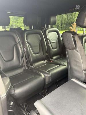 Grey Mercedes-Benz V 250 2019 in Vilnius, with an engine capacity of 2.20 L and mileage of 281 thousand km for 26300 €, photo 46 on AUTOMOTO.COM.LV