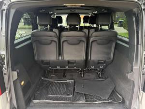 Grey Mercedes-Benz V 250 2019 in Vilnius, with an engine capacity of 2.20 L and mileage of 281 thousand km for 26300 €, photo 48 on AUTOMOTO.COM.LV