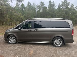 Grey Mercedes-Benz V 250 2015 in Riga, with an engine capacity of 2.20 L and mileage of 193 thousand km for 26800 €, photo  on AUTOMOTO.COM.LV