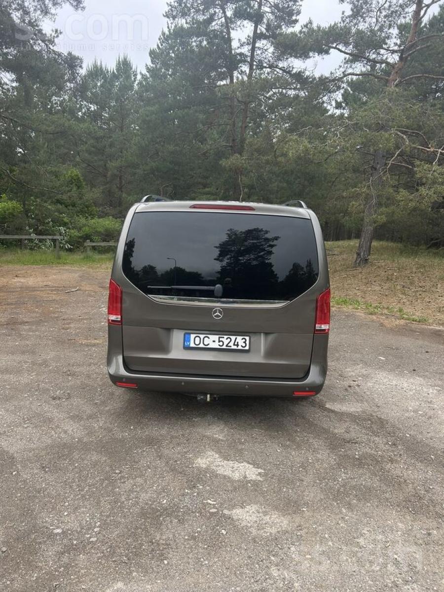 Pelēks Mercedes-Benz V 250 2015 Rīga, ar dzinēja tilpumu 2.20 L un nobraukumu 193 tūkst. km par 26800 €, foto 7 vietnē AUTOMOTO.COM.LV