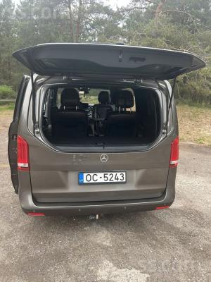 Pelēks Mercedes-Benz V 250 2015 Rīga, ar dzinēja tilpumu 2.20 L un nobraukumu 193 tūkst. km par 26800 €, foto 8 vietnē AUTOMOTO.COM.LV