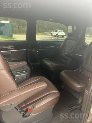 Pelēks Mercedes-Benz V 250 2015 Rīga, ar dzinēja tilpumu 2.20 L un nobraukumu 193 tūkst. km par 26800 €, foto 16 vietnē AUTOMOTO.COM.LV