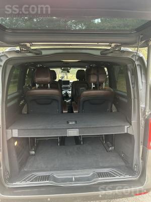 Pelēks Mercedes-Benz V 250 2015 Rīga, ar dzinēja tilpumu 2.20 L un nobraukumu 193 tūkst. km par 26800 €, foto 17 vietnē AUTOMOTO.COM.LV