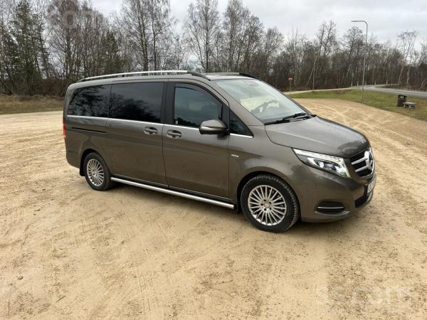 Pelēks Mercedes-Benz V 250 2015 Rīga, ar dzinēja tilpumu 2.20 L un nobraukumu 0 tūkst. km par 23000 €, foto 3 vietnē AUTOMOTO.COM.LV