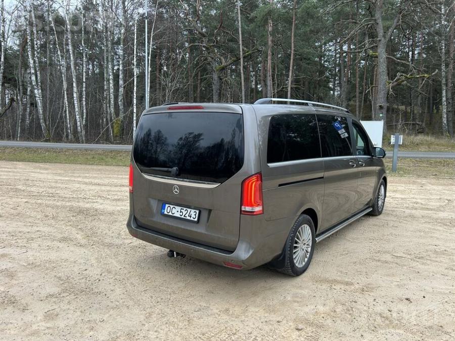 Pelēks Mercedes-Benz V 250 2015 Rīga, ar dzinēja tilpumu 2.20 L un nobraukumu 0 tūkst. km par 23500 €, foto 5 vietnē AUTOMOTO.COM.LV