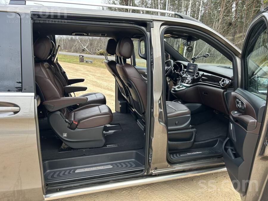 Pelēks Mercedes-Benz V 250 2015 Rīga, ar dzinēja tilpumu 2.20 L un nobraukumu 0 tūkst. km par 23500 €, foto 6 vietnē AUTOMOTO.COM.LV