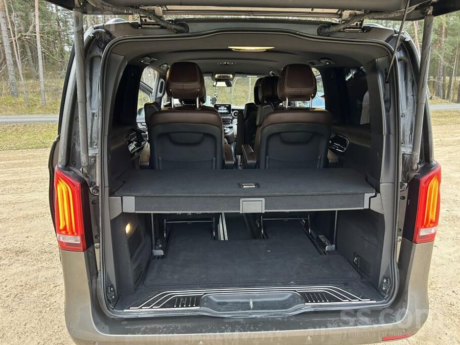 Pelēks Mercedes-Benz V 250 2015 Rīga, ar dzinēja tilpumu 2.20 L un nobraukumu 0 tūkst. km par 23500 €, foto 18 vietnē AUTOMOTO.COM.LV