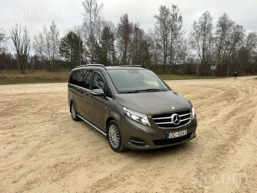 Pelēks Mercedes-Benz V 250 2015 Rīga, ar dzinēja tilpumu 2.20 L un nobraukumu 0 tūkst. km par 23500 €, foto 20 vietnē AUTOMOTO.COM.LV
