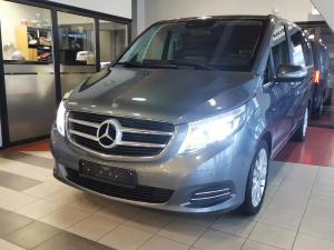 Grey Mercedes-Benz V 250 2016 in Kuldiga, with an engine capacity of 2.20 L and mileage of 221 thousand km for 29990 €, photo  on AUTOMOTO.COM.LV