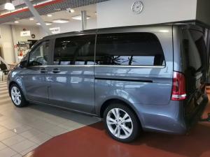 Grey Mercedes-Benz V 250 2016 in Kuldiga, with an engine capacity of 2.20 L and mileage of 221 thousand km for 29990 €, photo 6 on AUTOMOTO.COM.LV