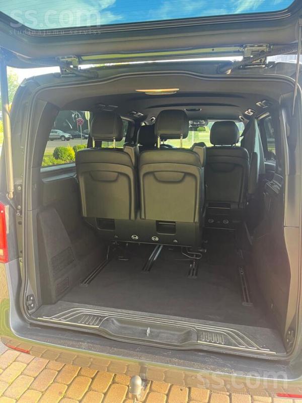 Pelēks Mercedes-Benz V 250 2018 Rīga, ar dzinēja tilpumu 2.20 L un nobraukumu 332 tūkst. km par 25750 €, foto 4 vietnē AUTOMOTO.COM.LV