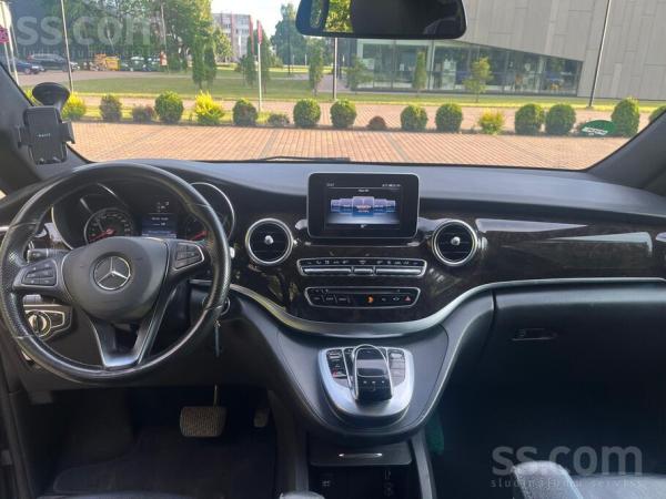 Pelēks Mercedes-Benz V 250 2018 Rīga, ar dzinēja tilpumu 2.20 L un nobraukumu 332 tūkst. km par 25750 €, foto 5 vietnē AUTOMOTO.COM.LV
