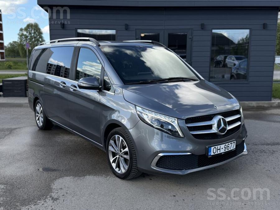 Pelēks Mercedes-Benz V 250 2020 Jelgava, ar dzinēja tilpumu 2.00 L un nobraukumu 0 tūkst. km par 36500 €, foto 1 vietnē AUTOMOTO.COM.LV