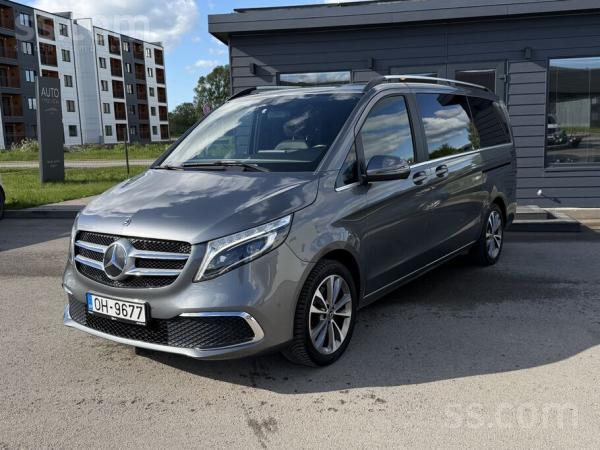 Pelēks Mercedes-Benz V 250 2020 Jelgava, ar dzinēja tilpumu 2.00 L un nobraukumu 0 tūkst. km par 36500 €, foto 2 vietnē AUTOMOTO.COM.LV