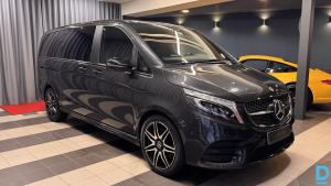 Pelēks Mercedes-Benz V 250 2021 Mārupe, ar dzinēja tilpumu 2.00 L un nobraukumu 109 tūkst. km par 47990 €, foto 4 vietnē AUTOMOTO.COM.LV