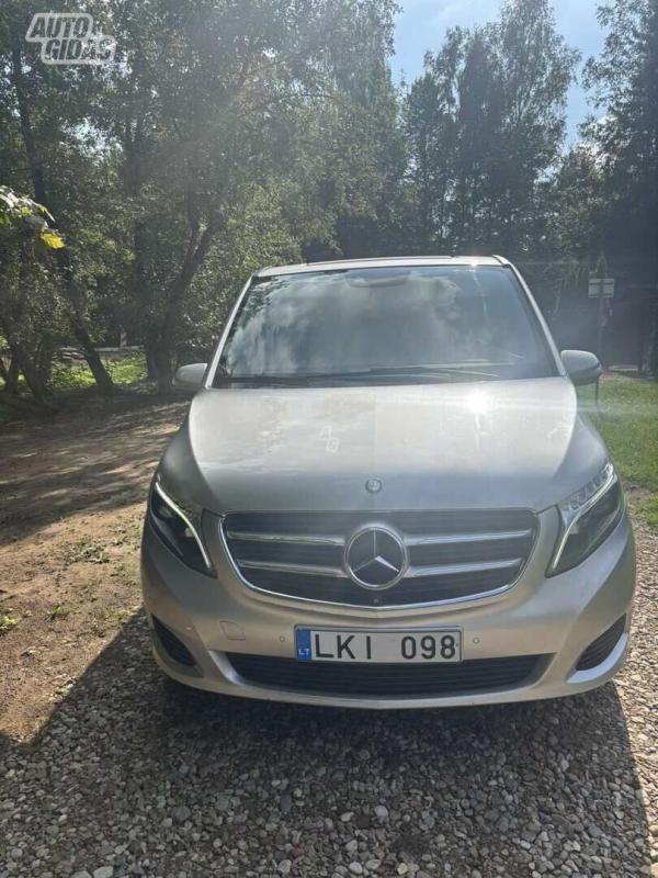 Grey Mercedes-Benz V 250 2015 in Jonava, with an engine capacity of 2.10 L and mileage of 270 thousand km for 25000 €, photo 2 on AUTOMOTO.COM.LV