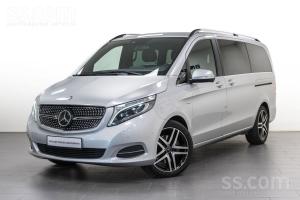 Pelēks Mercedes-Benz V 250 2016 Rīga, ar dzinēja tilpumu 2.20 L un nobraukumu 226 tūkst. km par 29900 €, foto  vietnē AUTOMOTO.COM.LV