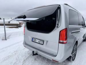 Grey Mercedes-Benz V 250 2016 in Riga, with an engine capacity of 2.10 L and mileage of 243 thousand km for 25995 €, photo 7 on AUTOMOTO.COM.LV