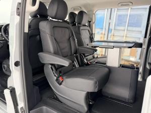 Grey Mercedes-Benz V 250 2016 in Riga, with an engine capacity of 2.10 L and mileage of 243 thousand km for 25995 €, photo 9 on AUTOMOTO.COM.LV