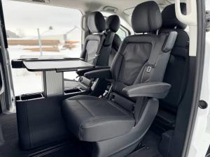 Grey Mercedes-Benz V 250 2016 in Riga, with an engine capacity of 2.10 L and mileage of 243 thousand km for 25995 €, photo 11 on AUTOMOTO.COM.LV