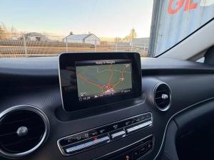 Grey Mercedes-Benz V 250 2016 in Riga, with an engine capacity of 2.10 L and mileage of 243 thousand km for 25995 €, photo 21 on AUTOMOTO.COM.LV