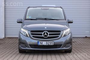 Grey Mercedes-Benz V 250 2016 in Riga, with an engine capacity of 2.20 L and mileage of 280 thousand km for 19995 €, photo 4 on AUTOMOTO.COM.LV
