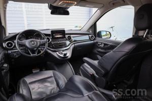 Grey Mercedes-Benz V 250 2016 in Riga, with an engine capacity of 2.20 L and mileage of 280 thousand km for 19995 €, photo 12 on AUTOMOTO.COM.LV