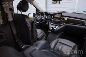 Grey Mercedes-Benz V 250 2016 in Riga, with an engine capacity of 2.20 L and mileage of 280 thousand km for 19995 €, photo 20 on AUTOMOTO.COM.LV