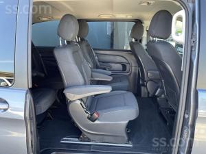 Grey Mercedes-Benz V 250 2017 in Talsi, with an engine capacity of 2.10 L and mileage of 155 thousand km for 21500 €, photo 10 on AUTOMOTO.COM.LV