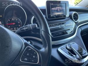 Grey Mercedes-Benz V 250 2017 in Talsi, with an engine capacity of 2.10 L and mileage of 155 thousand km for 21500 €, photo 17 on AUTOMOTO.COM.LV